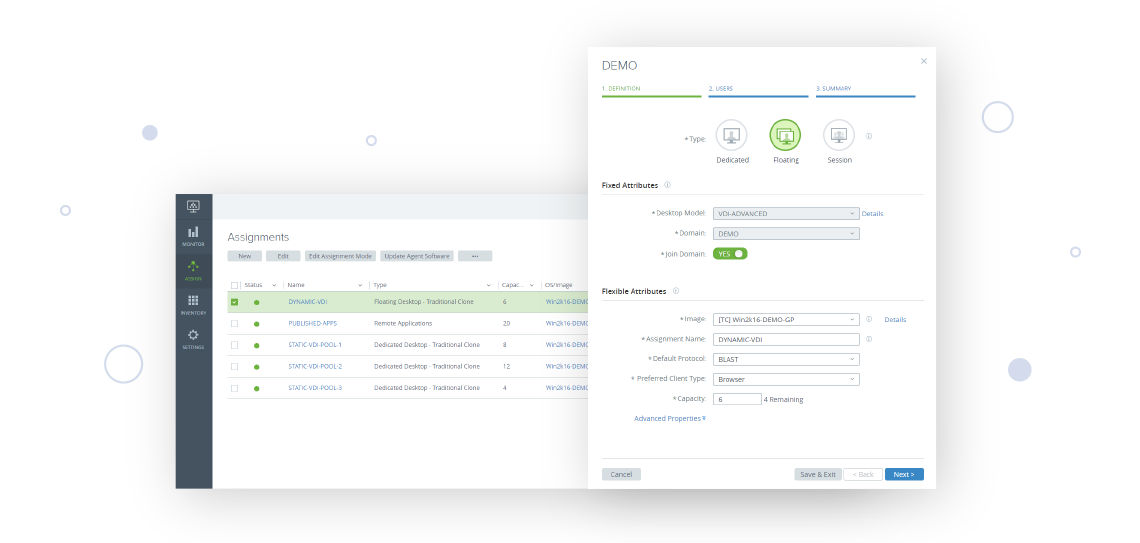Desktop as a Service | VMware Horizon DaaS Powered - Hosted Network